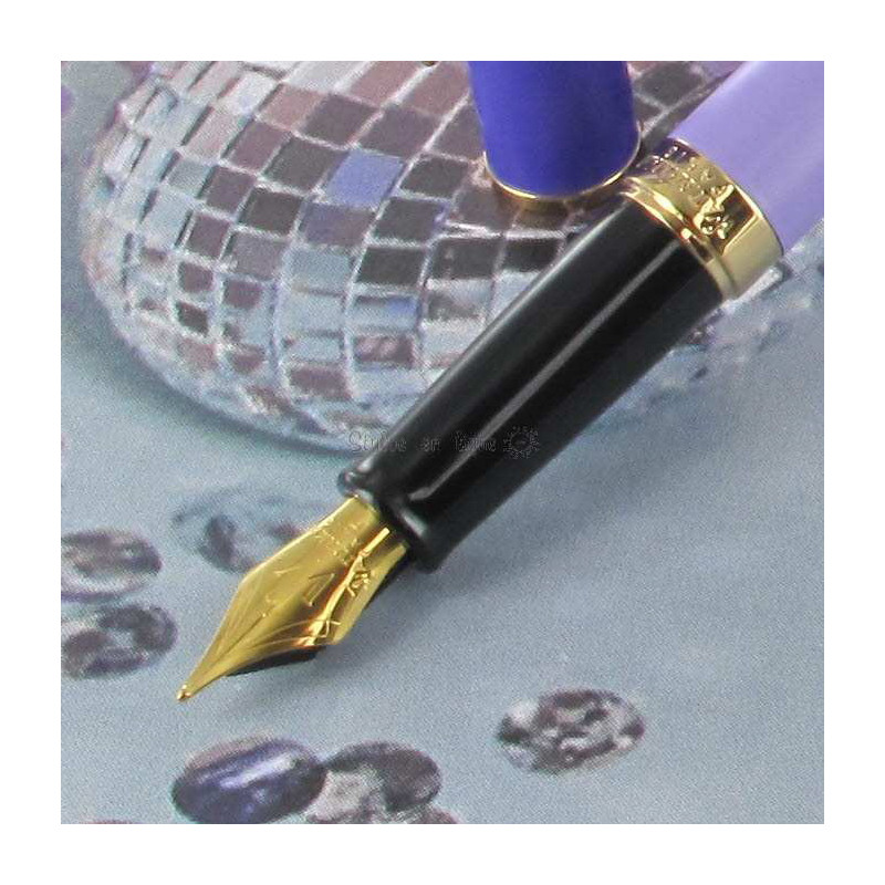 Stylo Plume Fine Waterman® Hémisphère Colour Blocking Violet