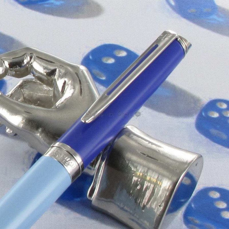 Stylo Plume Fine Waterman® Hémisphère Colour Blocking Bleu