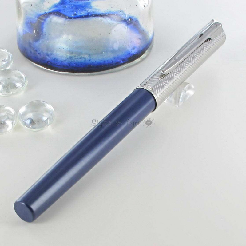 Stylo Plume fine Waterman® Allure Deluxe Bleu - Luxe et modernité